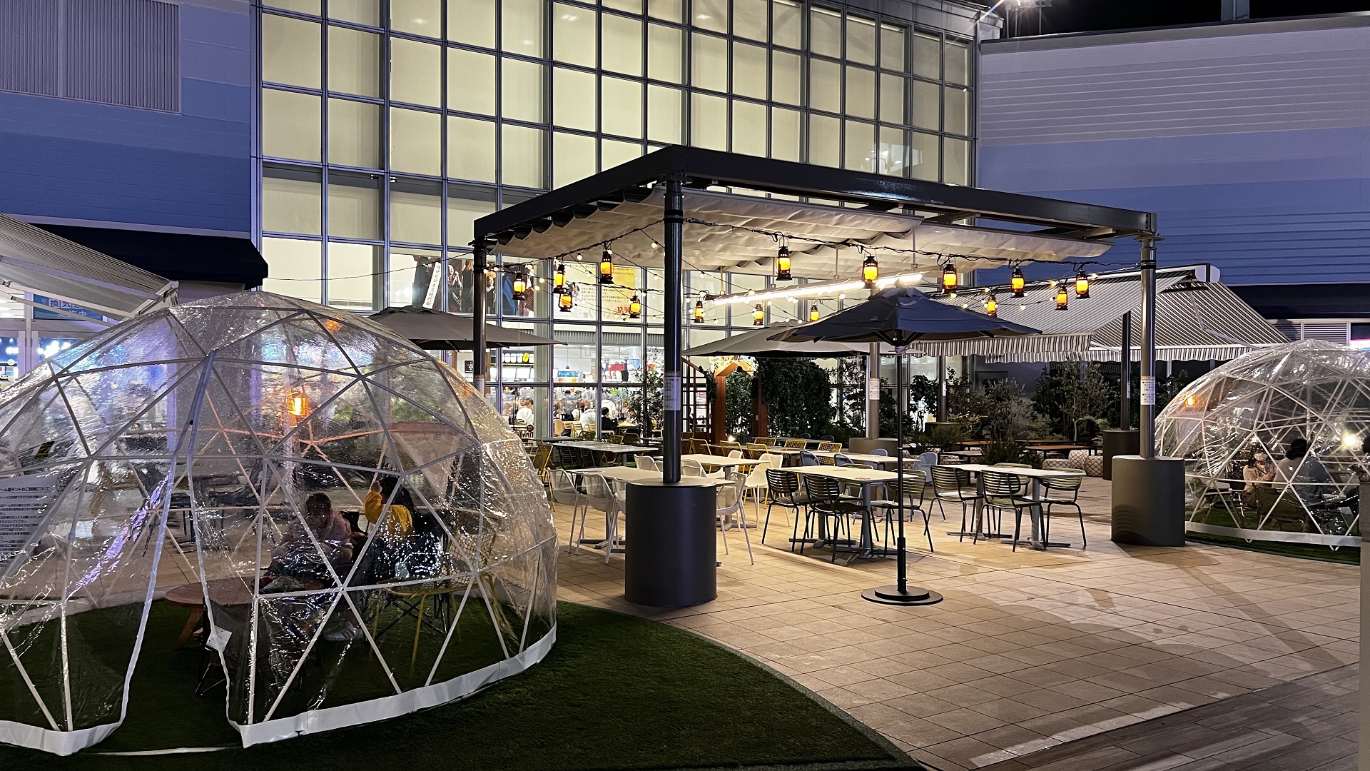 イオンモール倉敷イルミネーション クリスマスやバレンタインにあわせて光の演出 | KCTトクもりっ