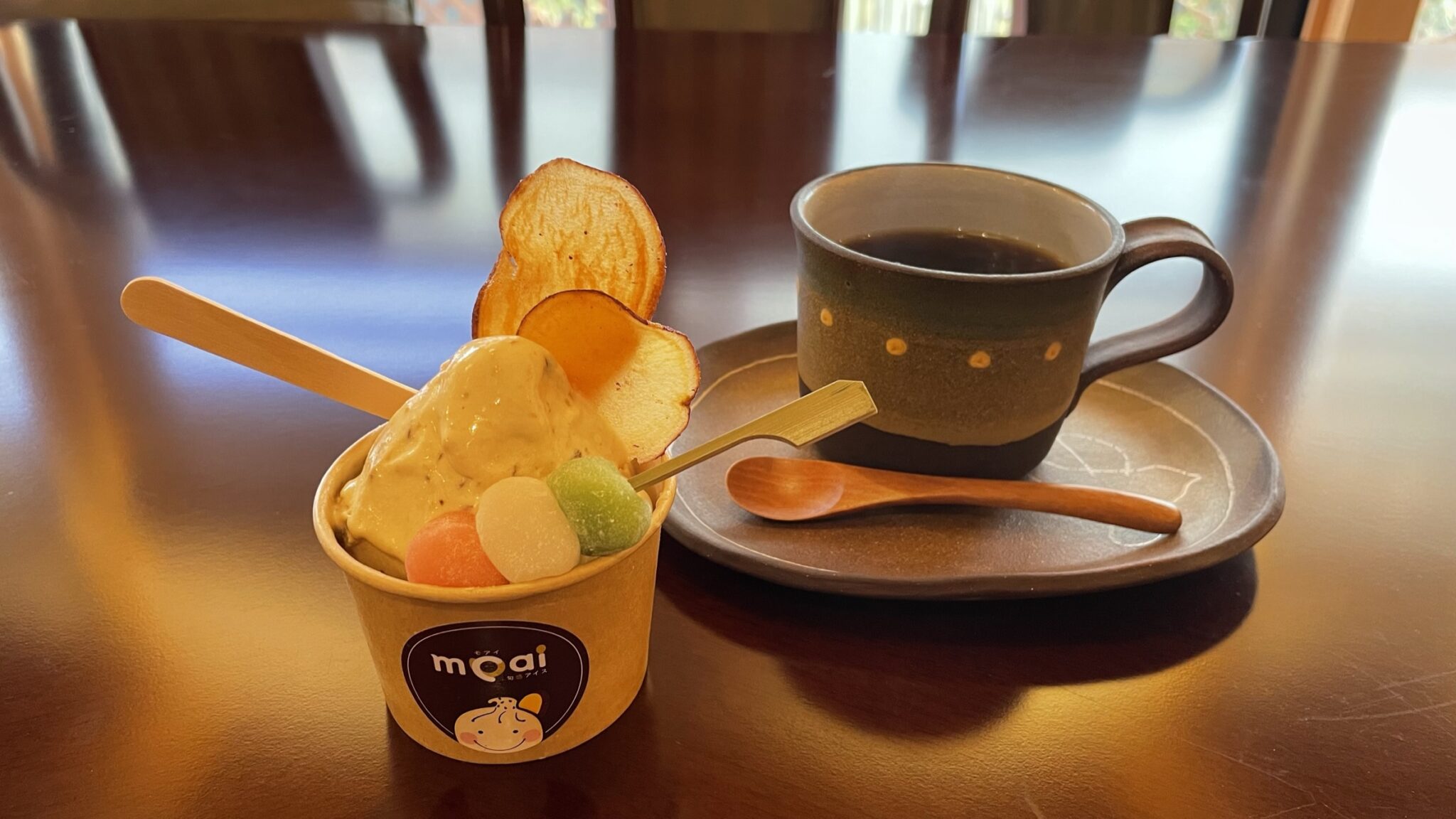 倉敷美観地区にお芋すぎる!?アイスの専門店「moai-芋愛-(もあい)」がオープン！ | KCTトクもりっ