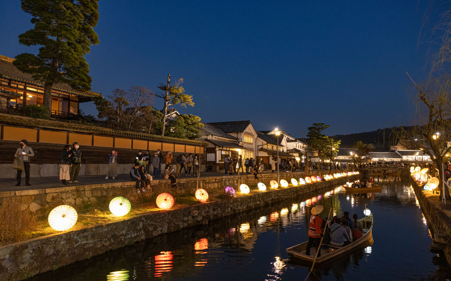 幻想的な倉敷の夜。「倉敷 春宵あかり」が美観地区一帯で開催（3/9～3/31） | KCTトクもりっ