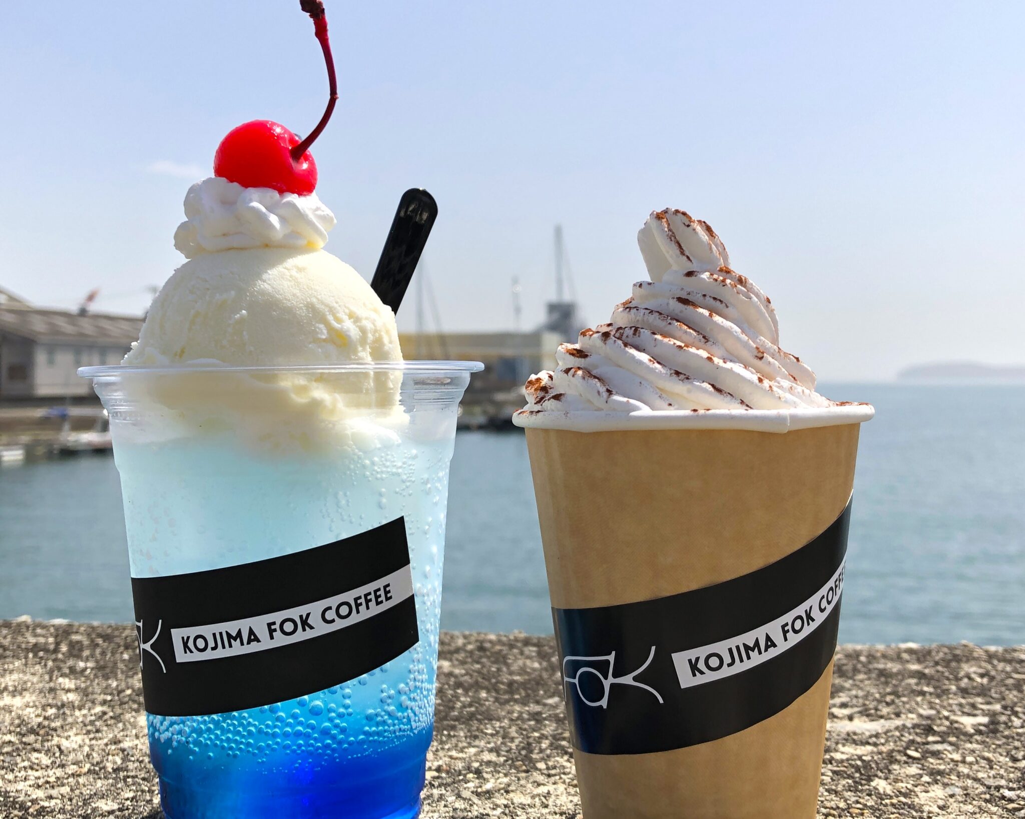 瀬戸内海が目の前！コーヒースタンド「KOJIMA FOK COFFEE」がオープン | KCTトクもりっ