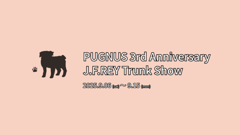 メガネの新しい魅力を発見！倉敷「PUGNUS」3周年記念 J.F.REYトランクショー開催 | KCTトクもりっ